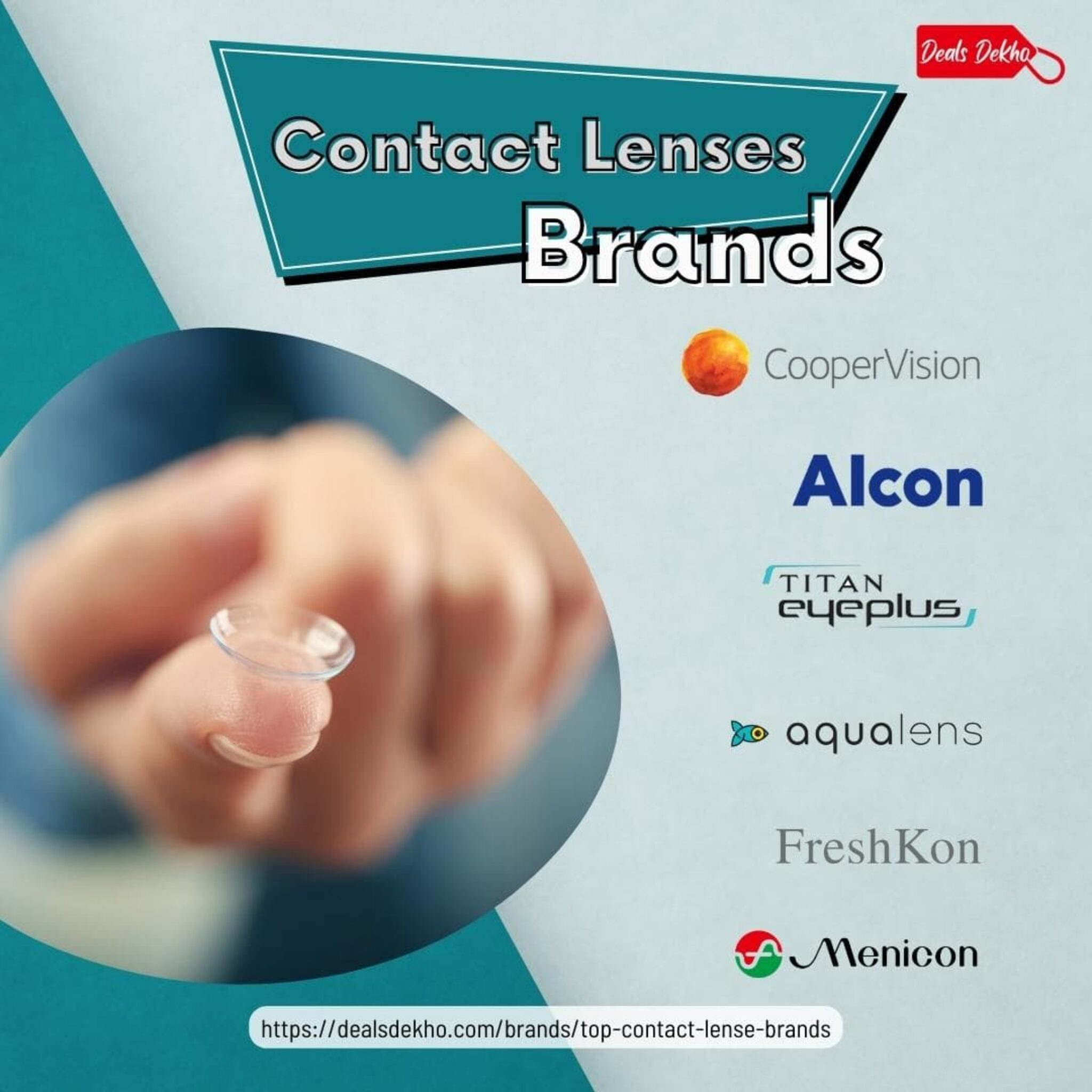 15 Best Contact Lenses Brands 2025 [Choose Top Eyewears]
