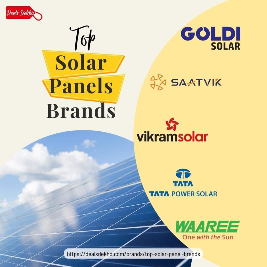 10 Best Solar Panel Brands in India (Listed in Stock Market)