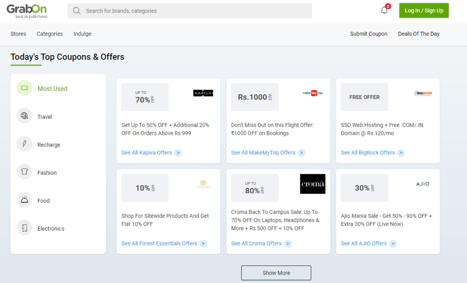Top 10 Coupon Websites In India 2025 For Best Offers & Deals