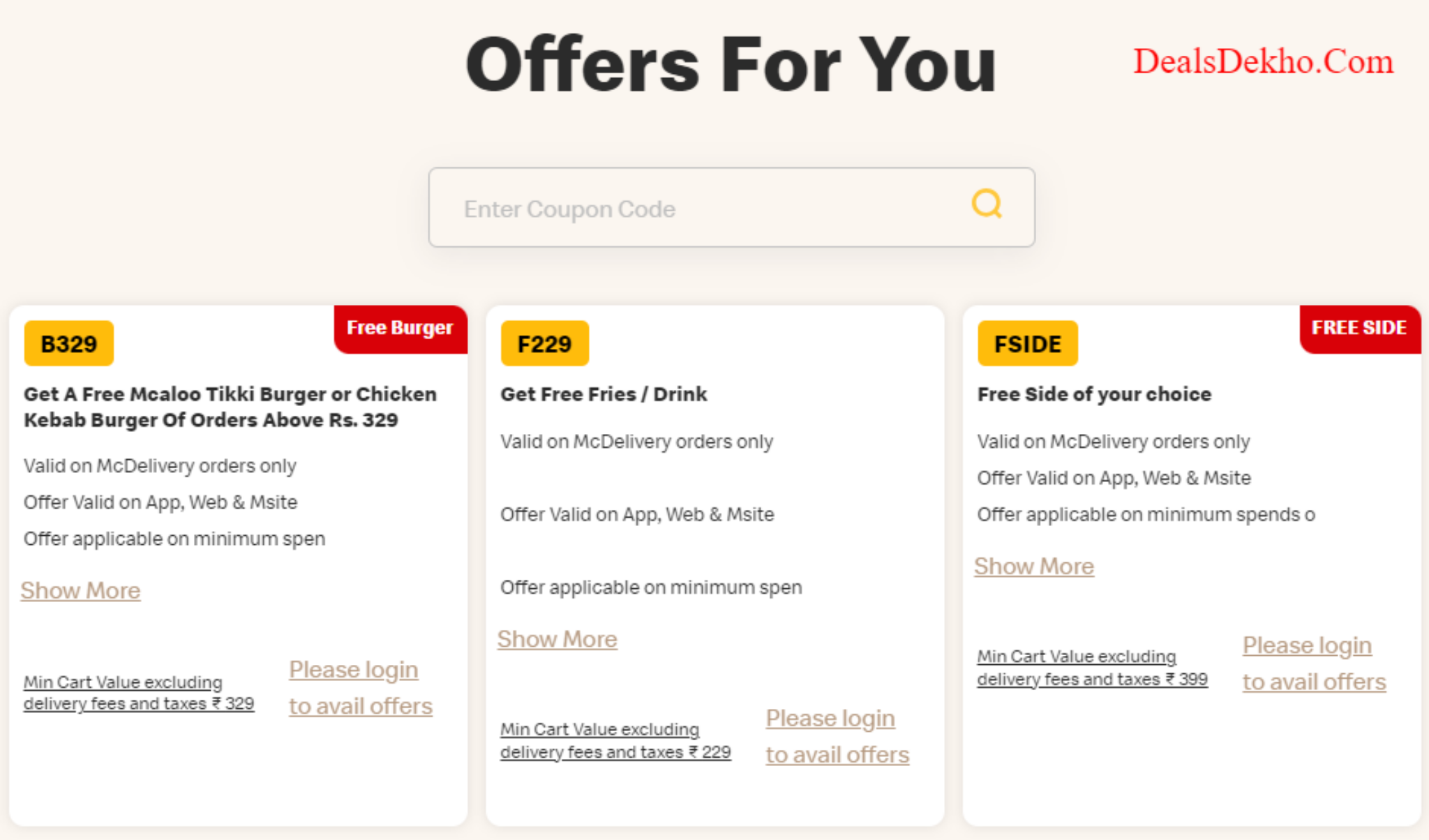 Mcdonald's Student Discount (Nov 2025) [Extra 10% OFF]