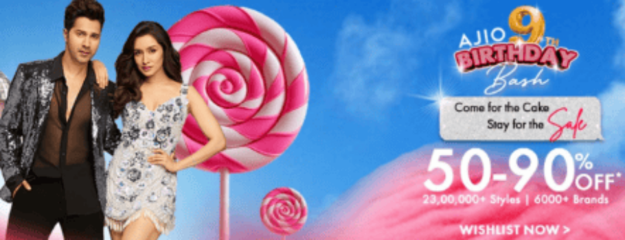 Ajio Upcoming Sale 2025 (July) Date & Offers Live 95% OFF Today