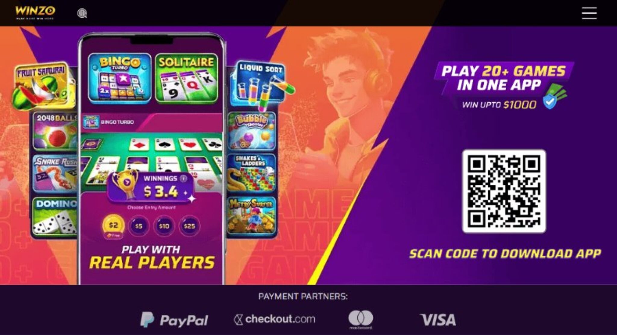 WinZO Coupon Codes & Offers (Aug 2025) 60% OFF Today